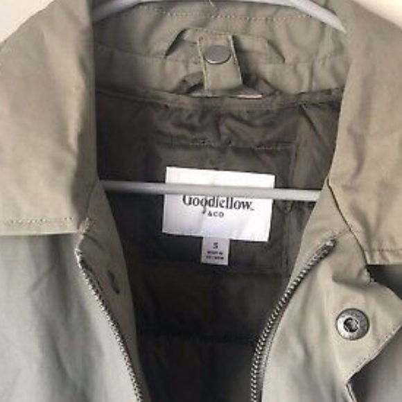 Goodfellow & Co | Jackets & Coats | Nwt Goodfellow Co Mac Green Water ...
